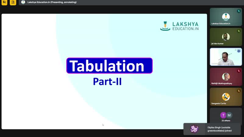 Reasoning Live Classes 2025 Data Interpretation Tabulation Batch 4 ...