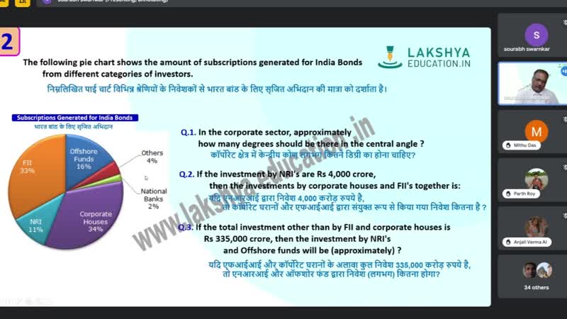 Reasoning Live Classes 2025 Data Interpretation Pie Chart Part 2 : (29-03-2025) Video Tutorial